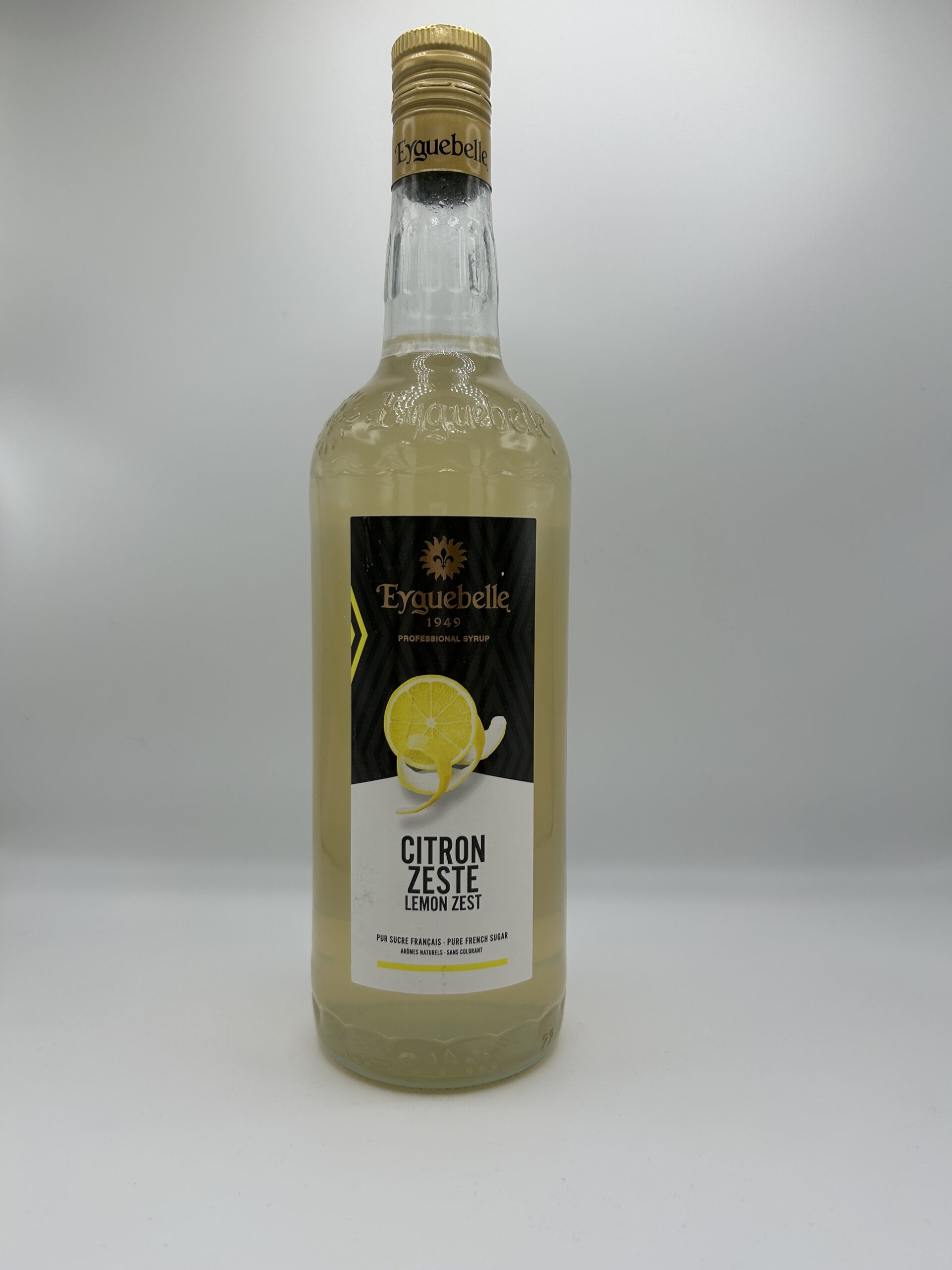 Sirop Citron zeste "Spécial Bar" Eyguebelle 1L - Desbos Boissons